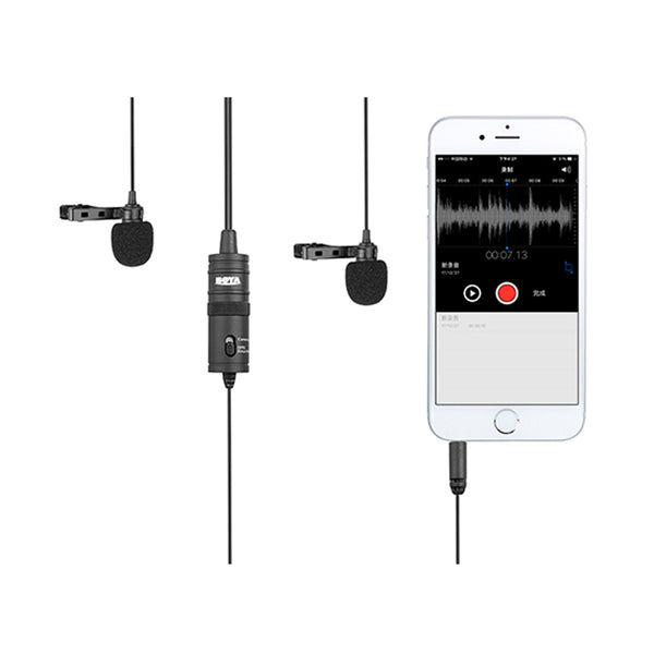 CLEARANCE Boya MICROPHONE LAVALIER M1-M1DMNO SHIPPING PROFILE – Camera Commons