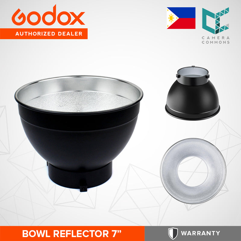 Godox Bowl Reflector 7 inches Bowens Mount Studio Equipment – Camera ...