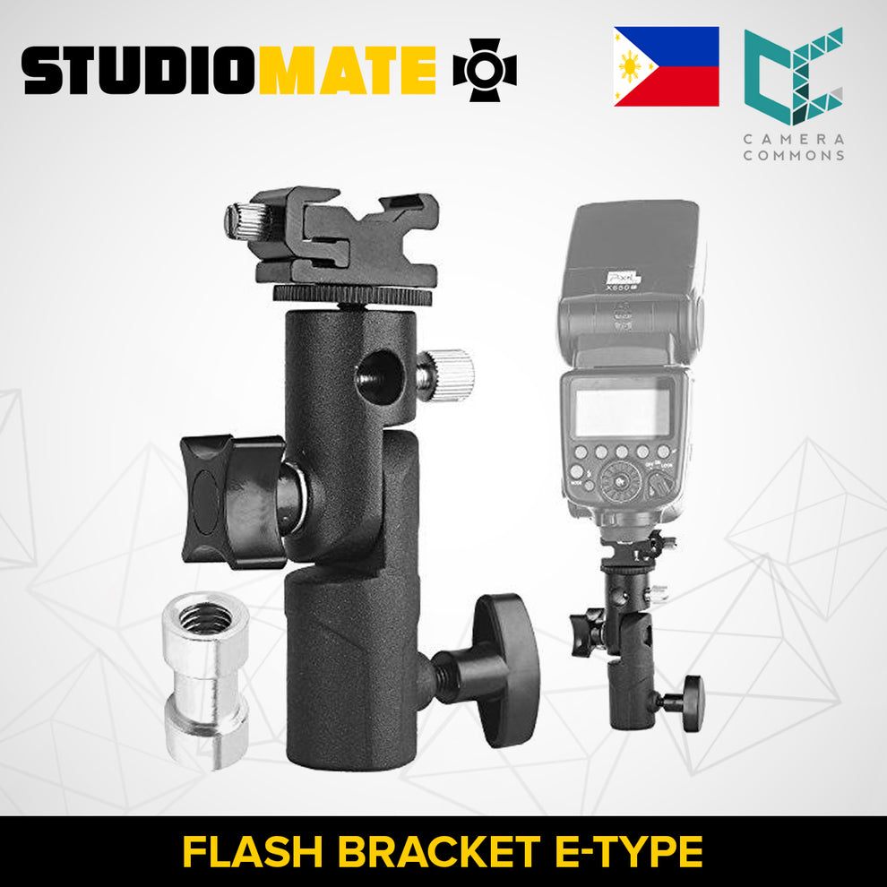 STUDIOMATE SM33 Flash Bracket E-Type – Camera Commons