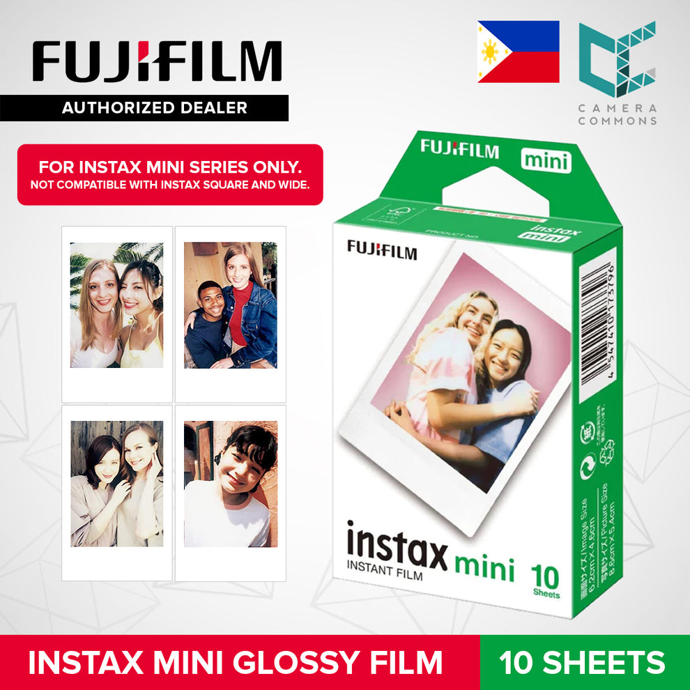 FUJIFILM Instax Mini Glossy Instant Film For All Mini Instax Camera Mo ...